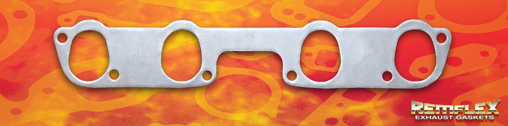 Remflex Exhaust Gaskets Pontiac Ram Air V Tunnel Port 12-008 – FCRC Machine